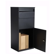 Free Shipping! VORVIL Galvanized Steel Home Parcel Box, Package Drop ...