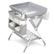 Delta Children Wilmington Changing Table with Pad, Espresso Cherry ...