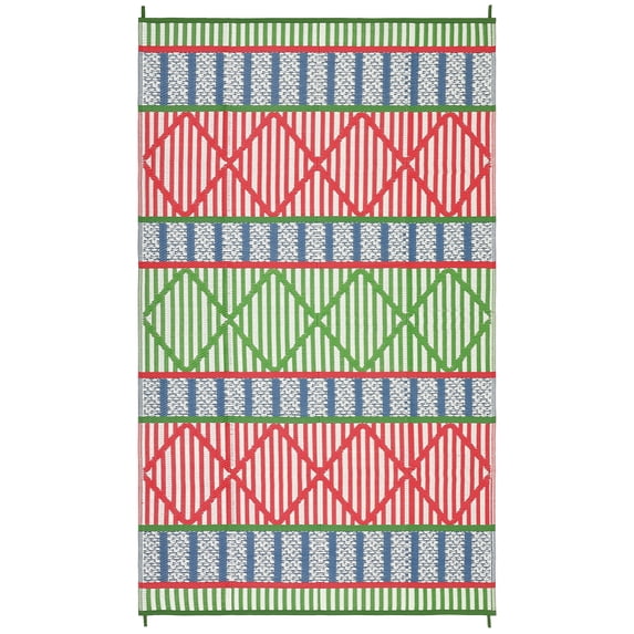 Kselythan Reversible Plastic Straw Outdoor Rug Waterproof Foldable ...