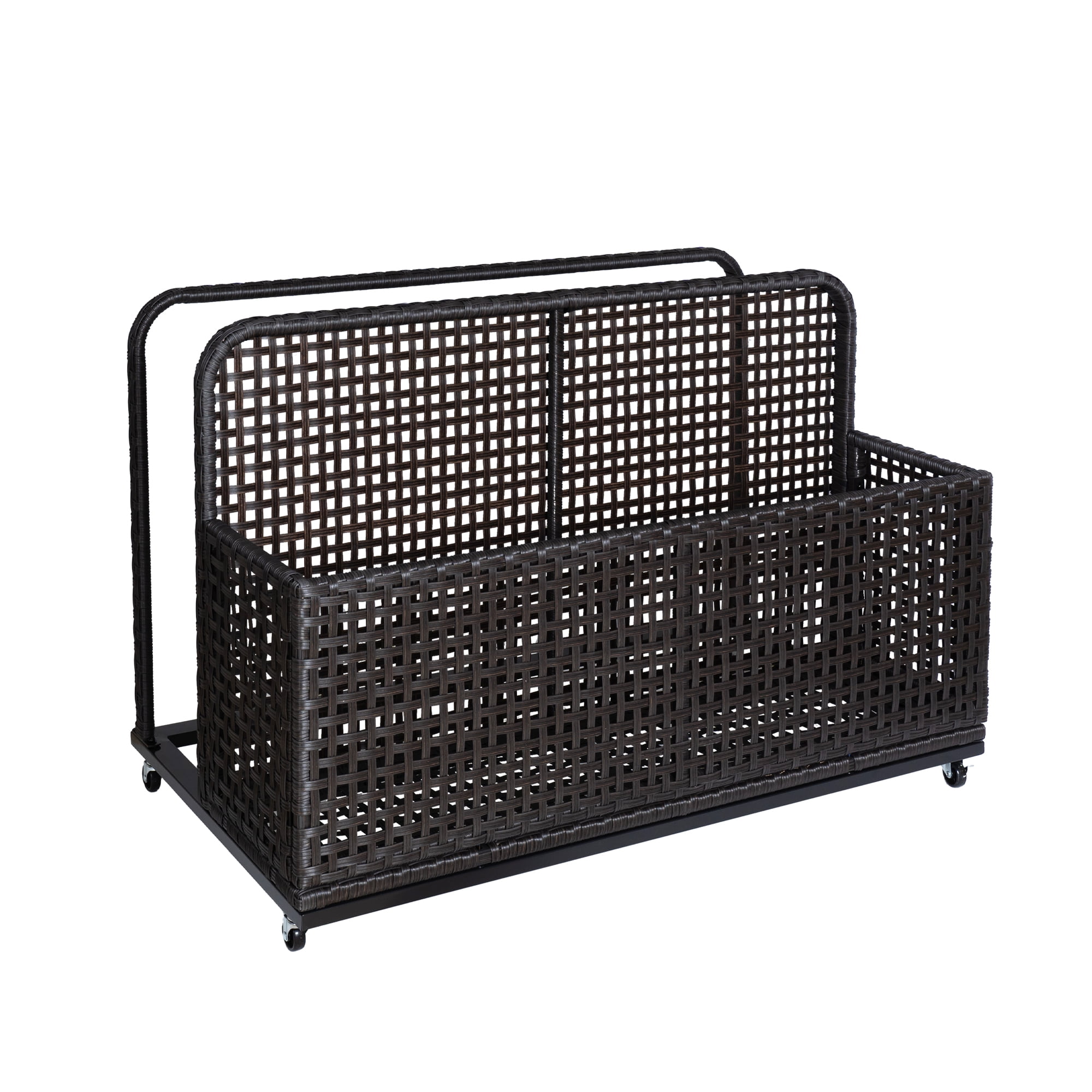 Kselythan Rolling Poolside Float Storage Outdoor Storage Box Patio ...