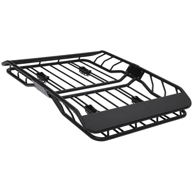 Kselythan Roof Rack Rooftop Cargo Carrier Steel Basket,63''x43''x6.3 ...
