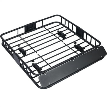 ARKSEN 84"x23"x6" Roof Rack Skinny Cargo Carrier with Basket, Net ...