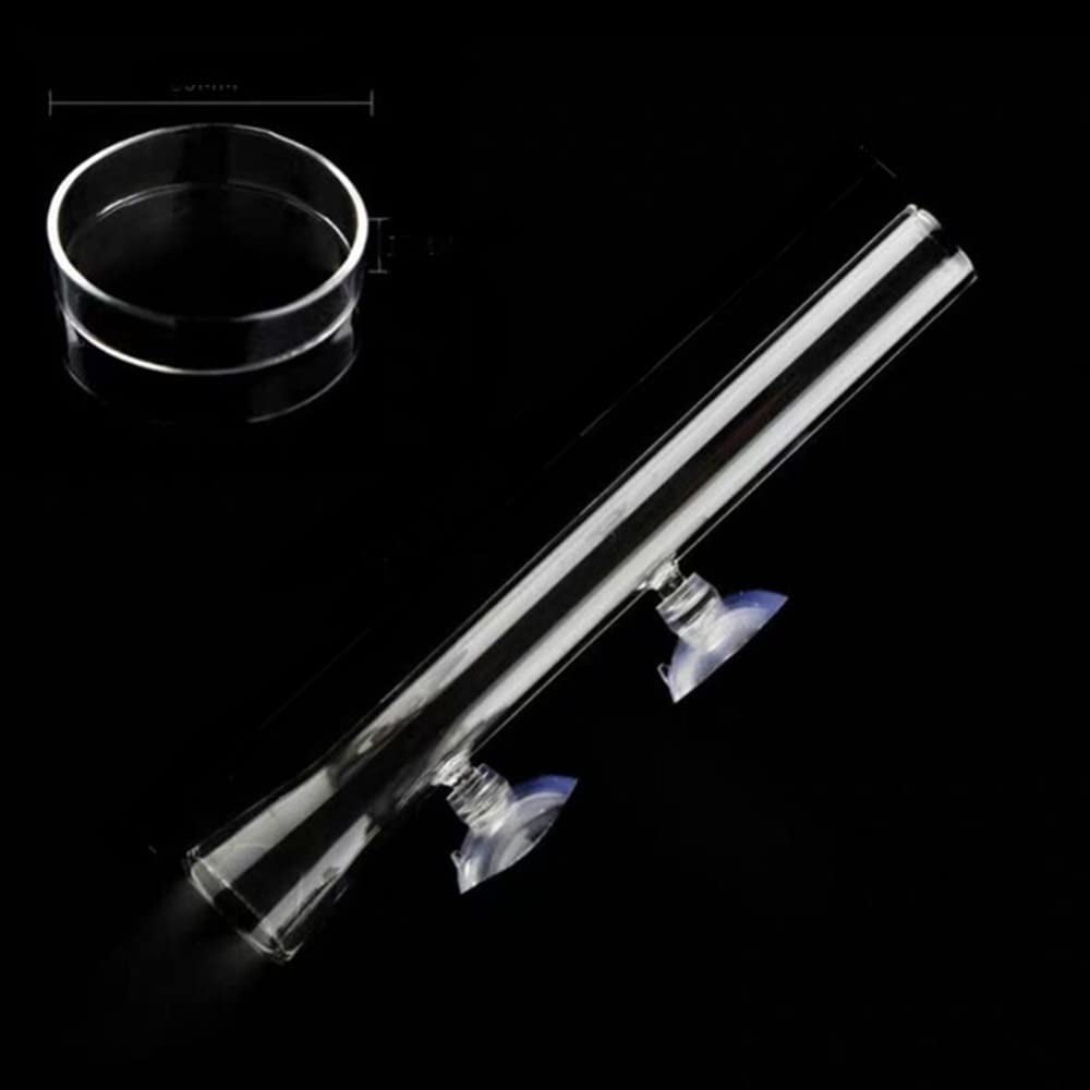 Kselythan Shrimp Feeding Tube and Dish, Glass Fish Shrimp Feeder ...
