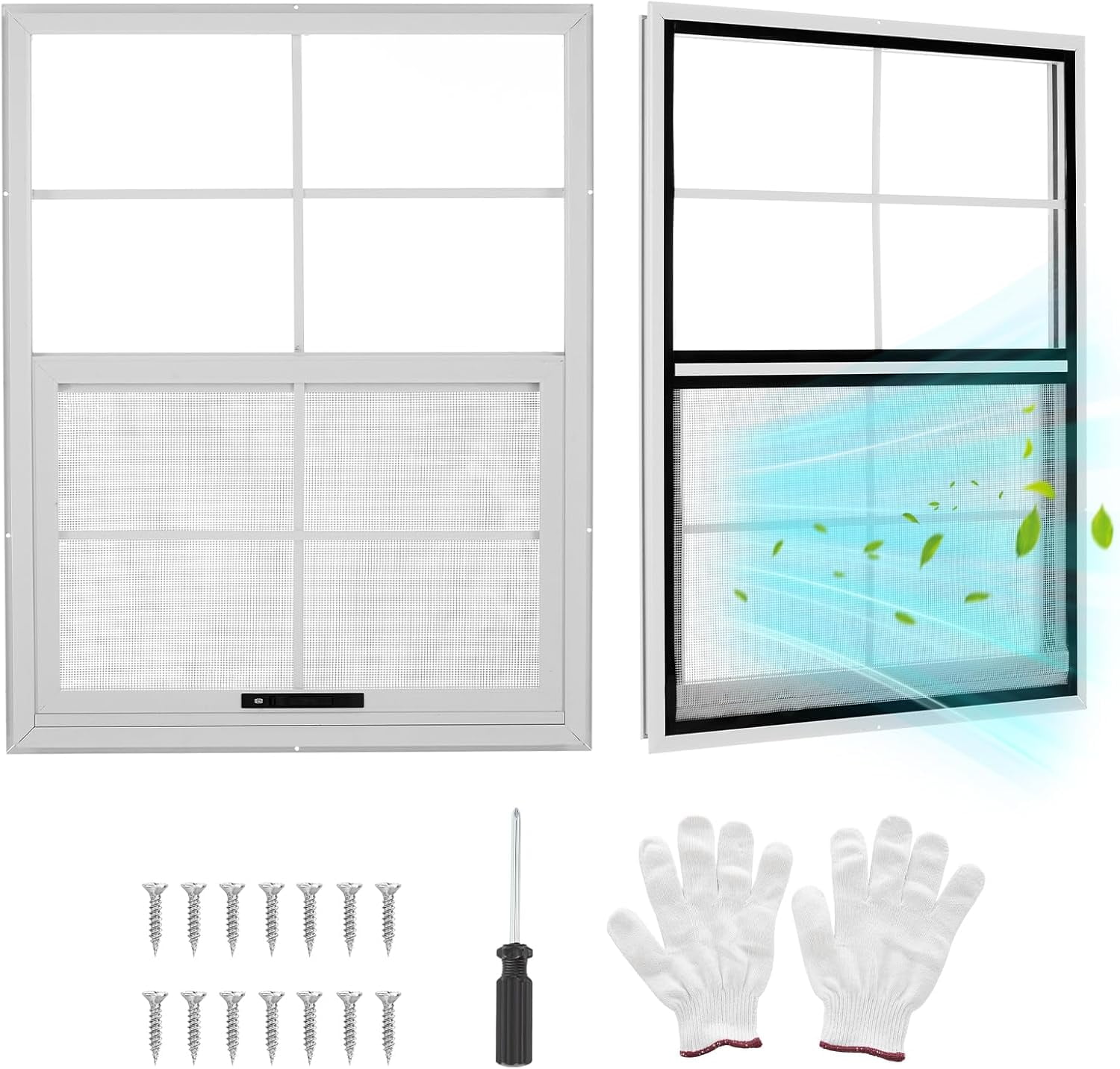 Kselythan Sliding Shed Window,Flush Mount Window,Sliding Window With ...