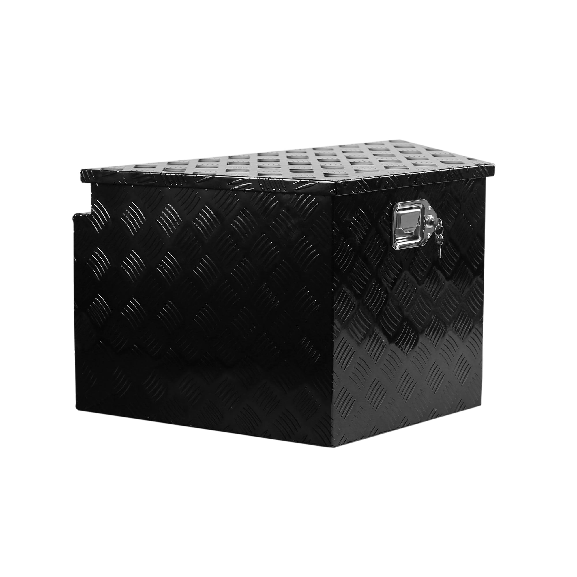Kselythan Trailer Tongue Box, Aluminum Alloy 5 Bar Tread Wide Utility ...