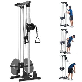 EONFITOmni Home Gym Cable Crossover Machine, 33 Height Settings, Lat ...
