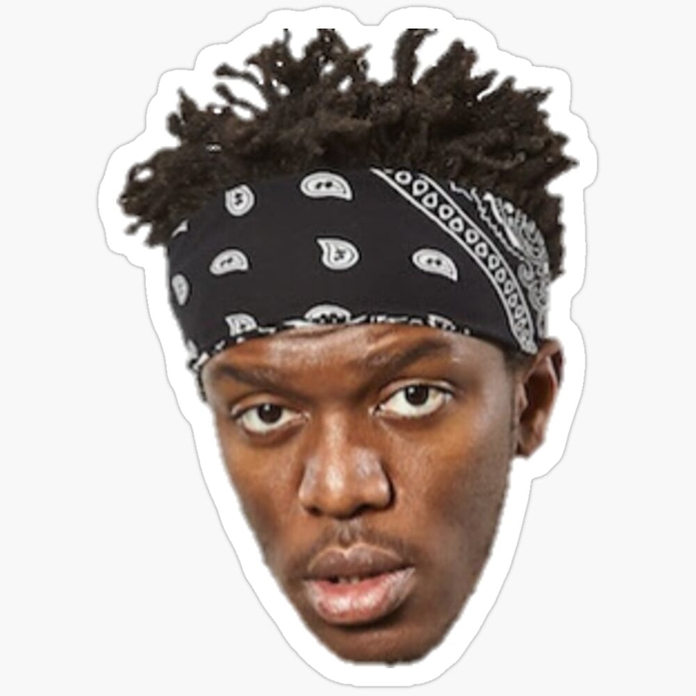 Ksi Face Sticker Phone Decal Water Bottle Stickers Car Decals, Laptop ...