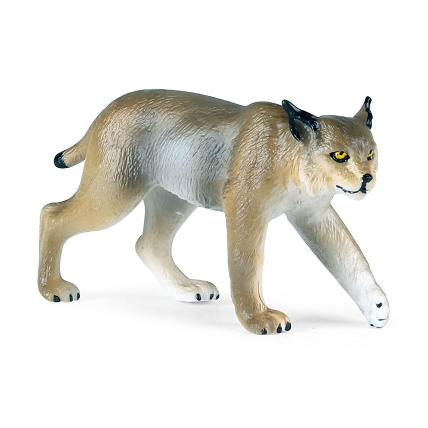 Ksopiavobs Animal Figures Plastic Caracal Animals Action Model Science ...