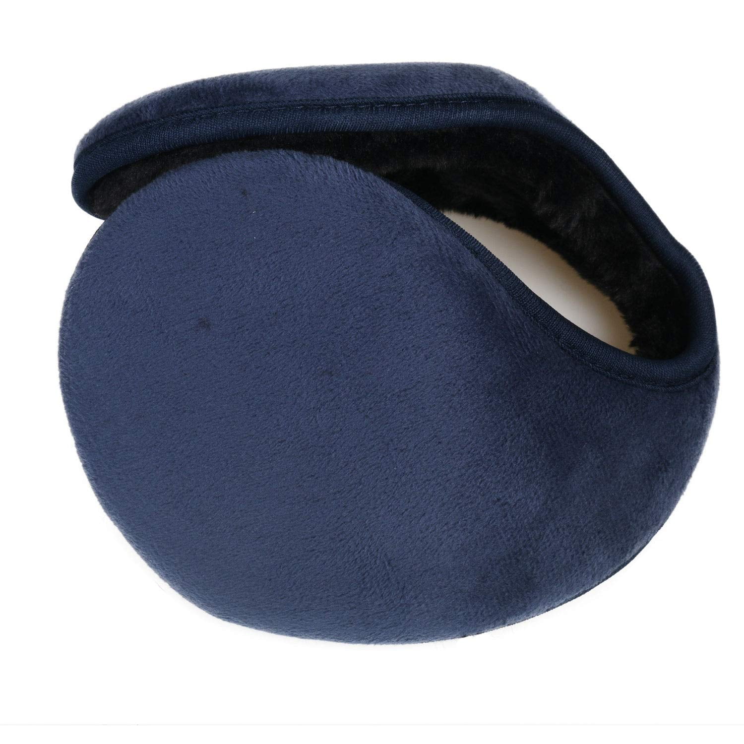 Ksopiavobs Fleece Ear Warmers Winter Foldable Ear Muffs for Men & Women ...