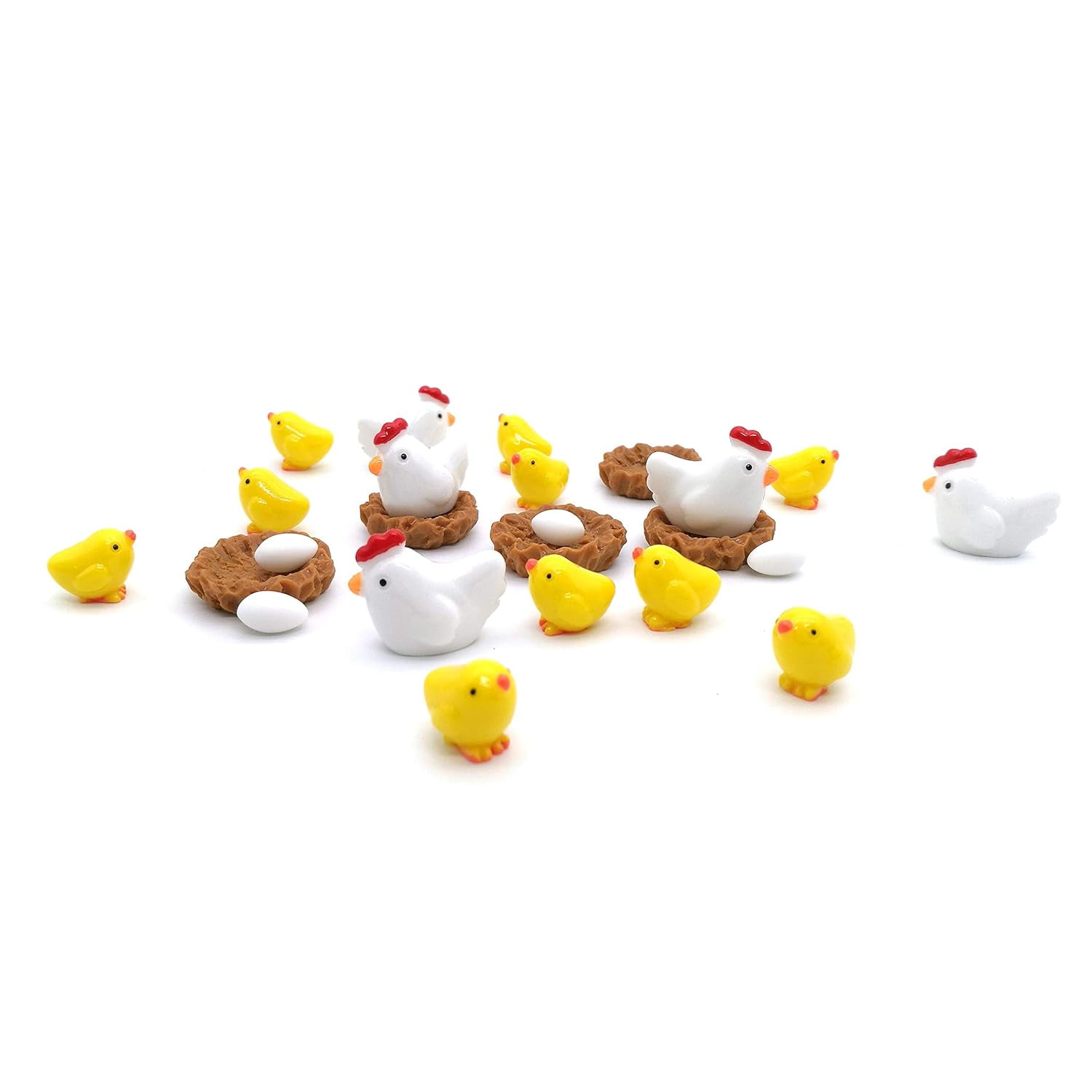 Ksopiavobs Mini Animals Miniature Figurines Fairy Garden Miniature Moss ...