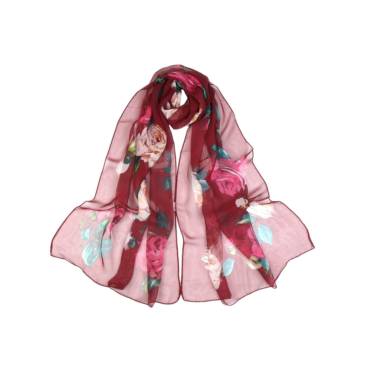 Ksopiavobs Women Scarfs, Soft Lightweight Wraps for Wedding Evening ...