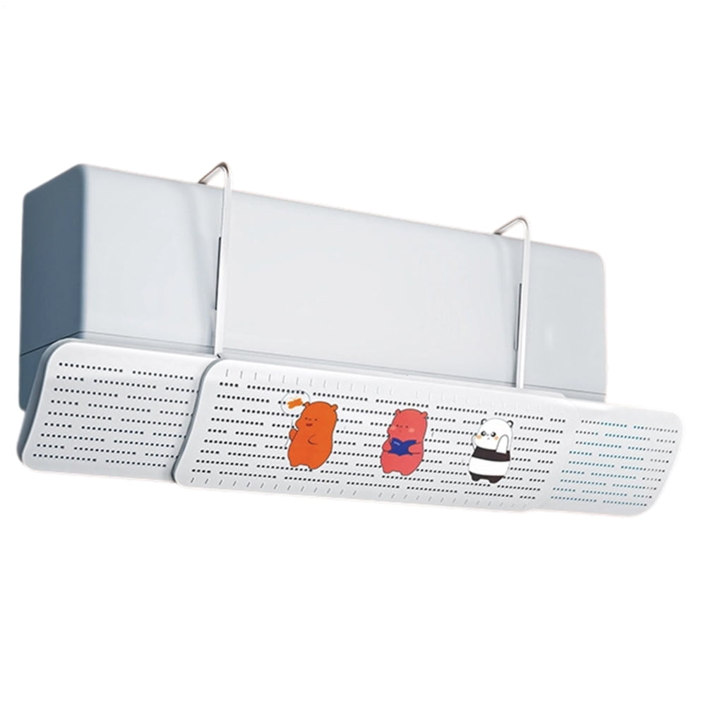 Ksruee AC Vent Deflector Anti Direct Blowing Air Conditioner Shield No ...