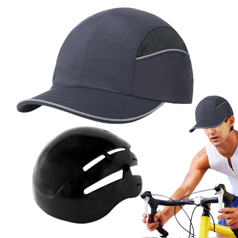 Ksruee Baseball Hat Adjustable Bike Helmet Sports Hat with Detachable ...
