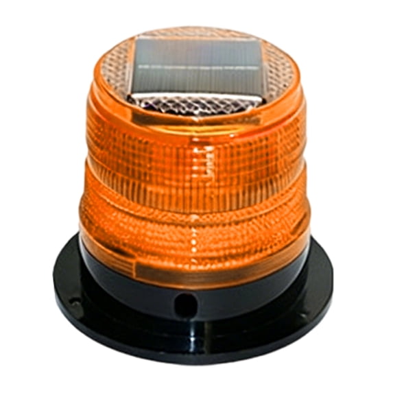 Ksruee Car Flashing Lights LED Magnetic Solar Powered Lights Auto ...