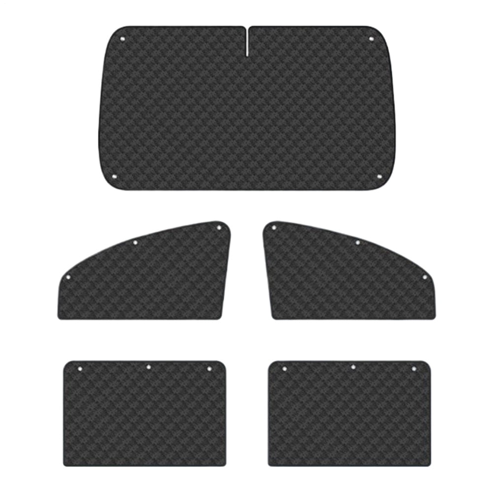 Ksruee Car Sun Shade Windshield Side Window Sun Cover 5 Pieces ...