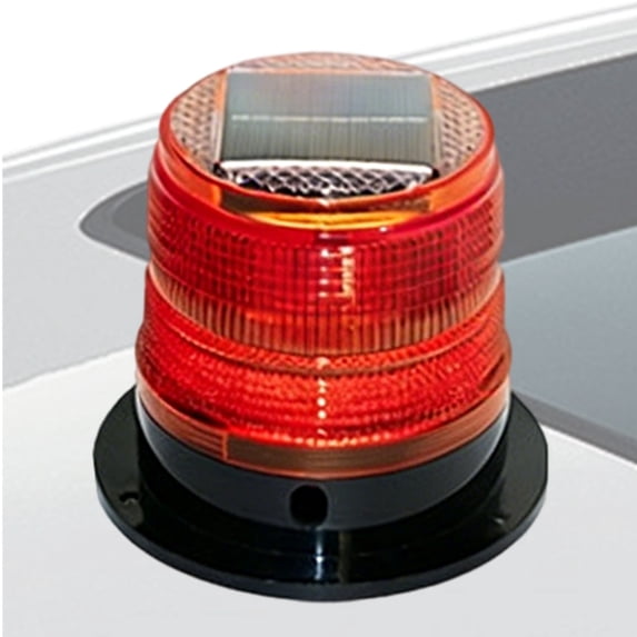 Ksruee Car Warning Light Portable LED Solar Powered Magnetic Lights ...