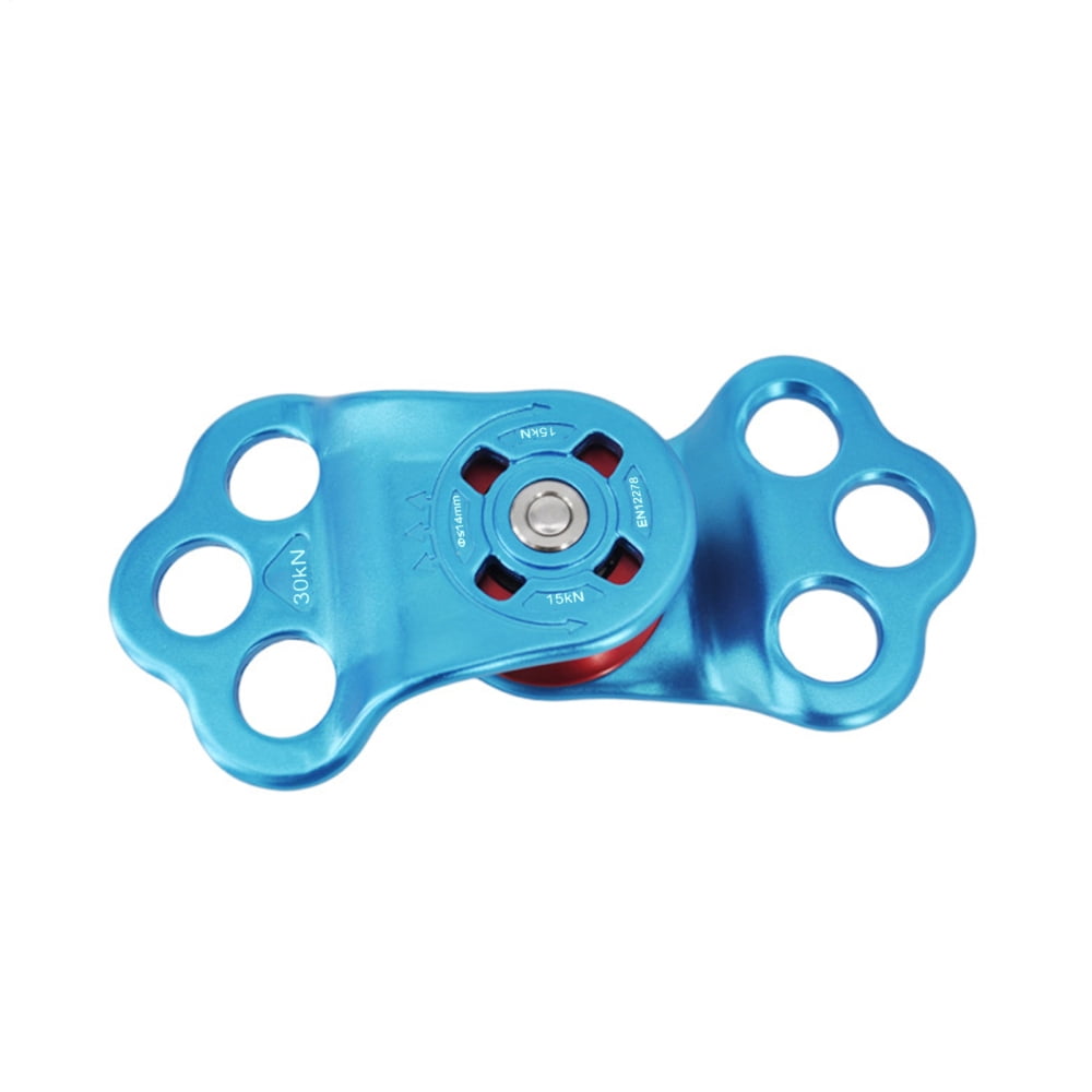 Ksruee Climbing Pulleys 30KN Ascender Fall Protection System Rope ...