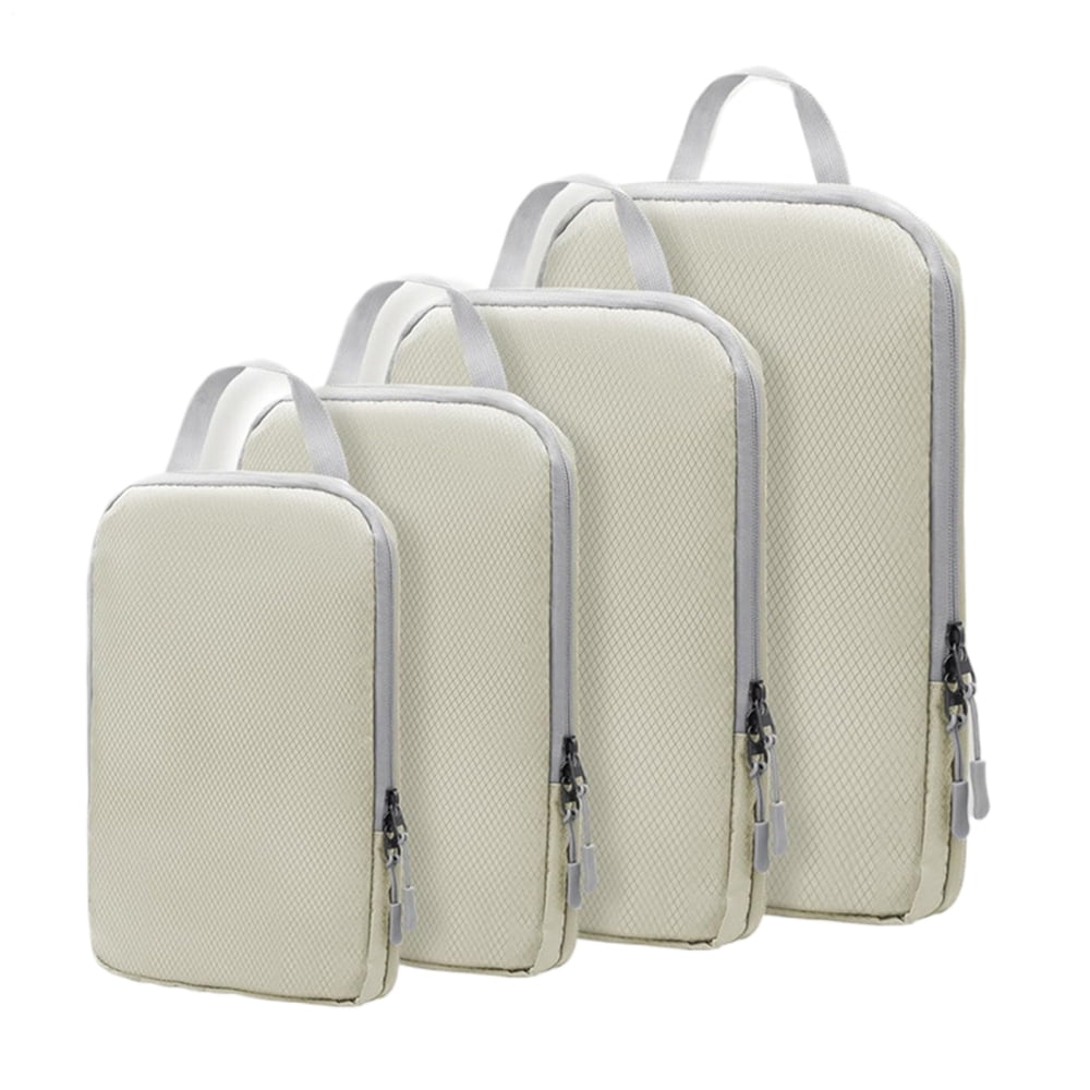 Ksruee Compression Packing Cubes 4 Piece Travel Packing Organizers ...