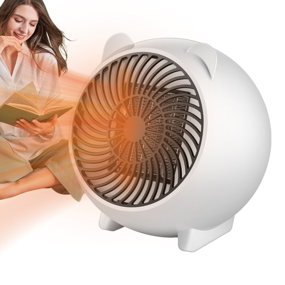 Ksruee Desktop Heater 500W Small PTC Ceramic Hot Air Blower Constant ...