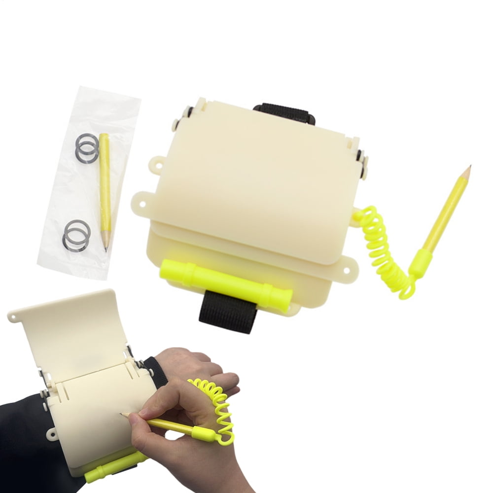 Ksruee Diving Writing Slate Glowing In The Dark Wrist Slate for Diving ...