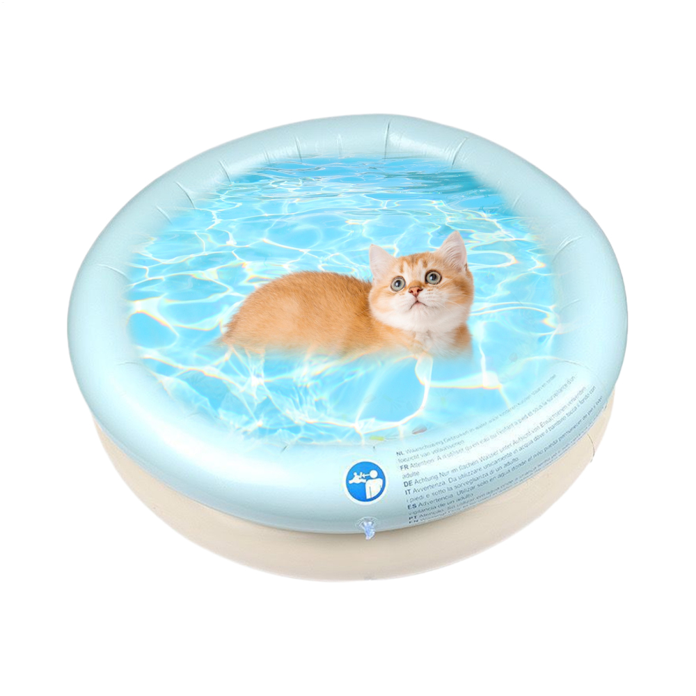Ksruee Dog Swimming Pool Pools for Dogs Foldable Inflatable Pet ...