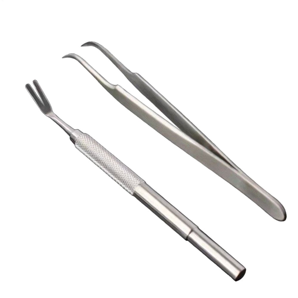 Ksruee Dog Tick Remover Pet Tick Removal Tool 2X Ergonomic Stainless ...