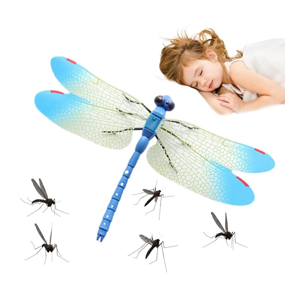 Ksruee Dragonfly Shape Fly Repeller Dragonfly Shape Lifelike Realistic ...