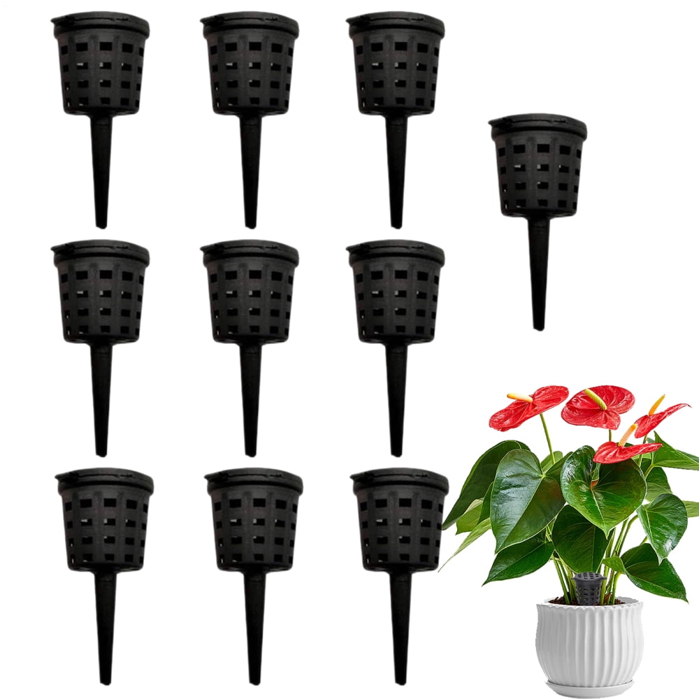 Ksruee Fertilizer Basket Cylindrical 10 Pieces Portable Slow Cups with ...