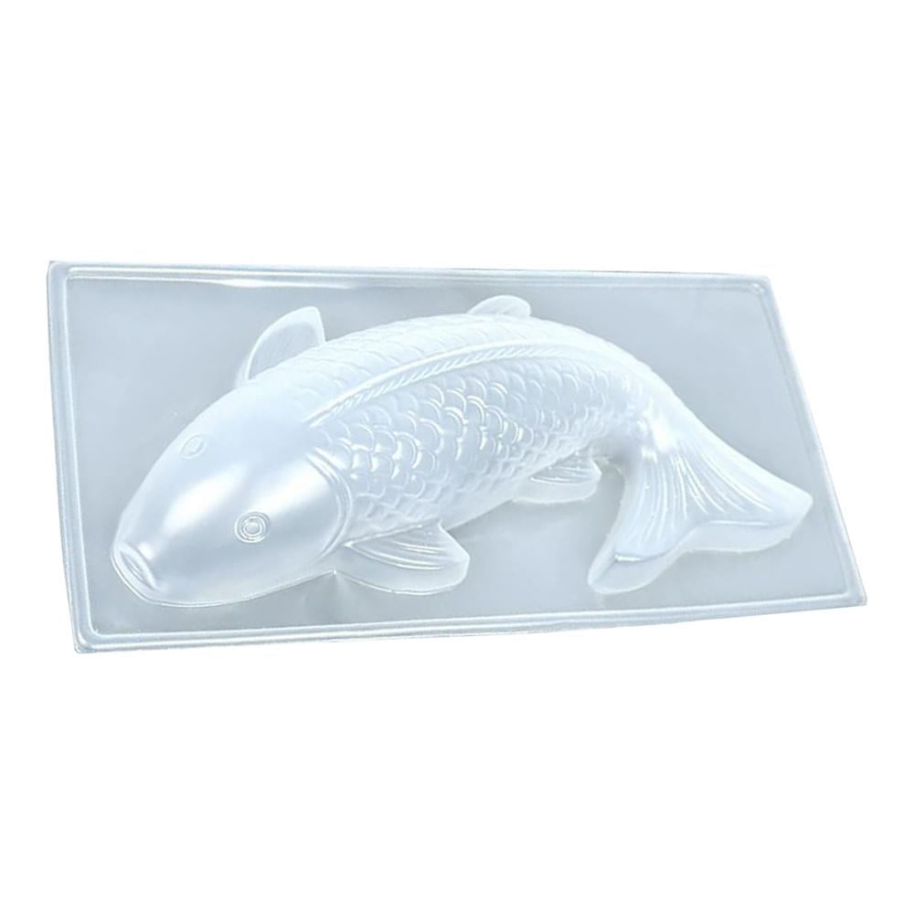 Ksruee Fish Chocolate Mold Carp Fondant Mould Easy Release Mould Art ...
