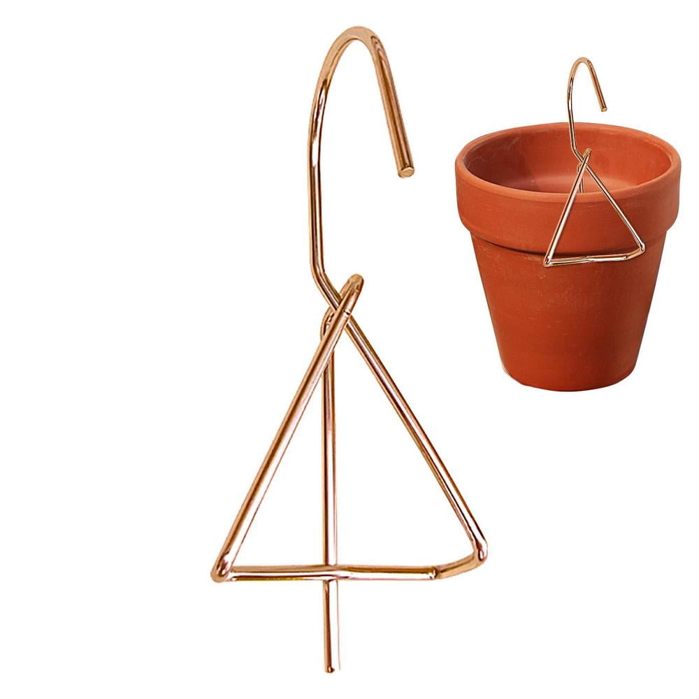 Ksruee Flower Pot Holder Metal Plant Hooks for Hangings Baskets Anti ...
