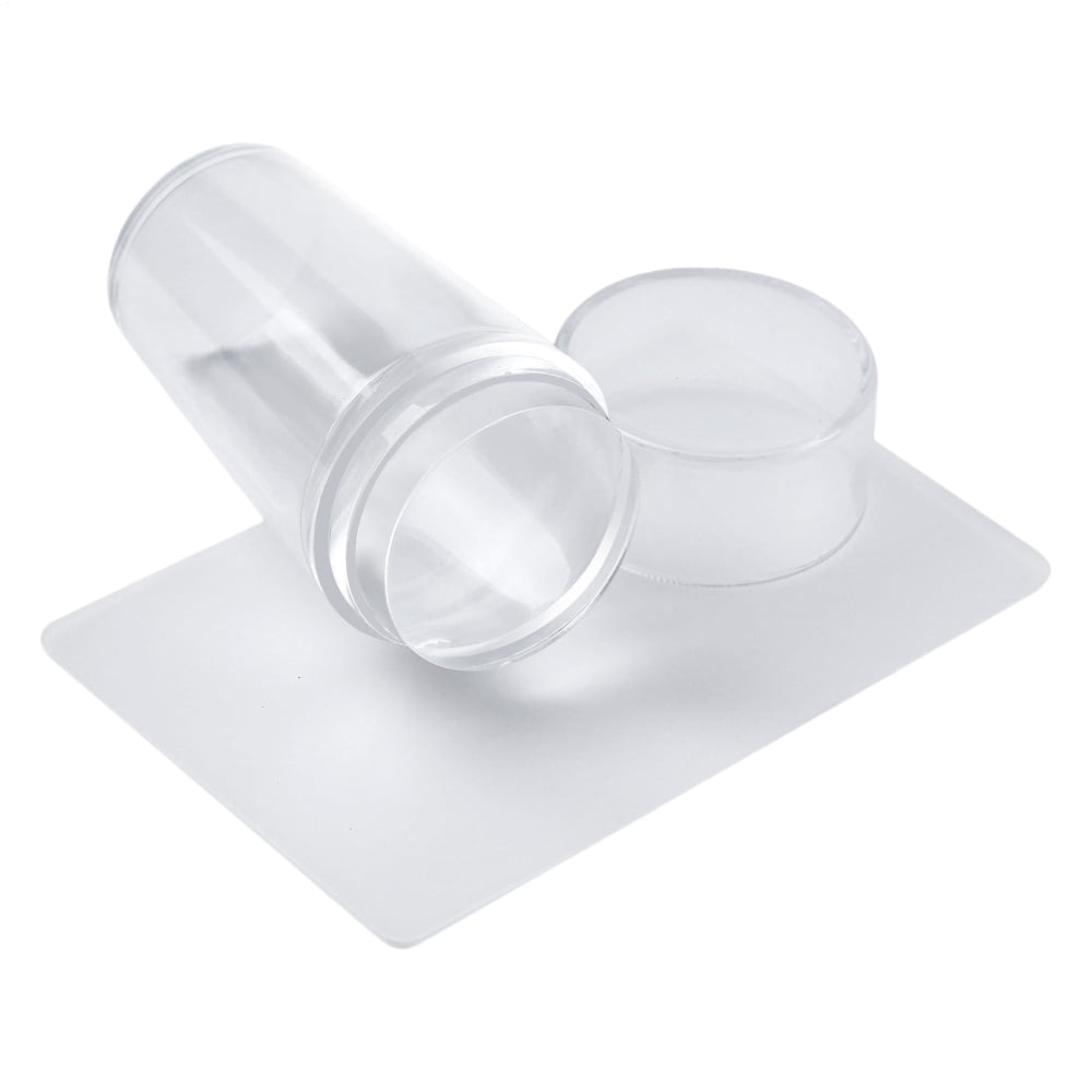 Ksruee French Tip Tool Silicone French Tip Nail Stamp Printing Tool Kit ...