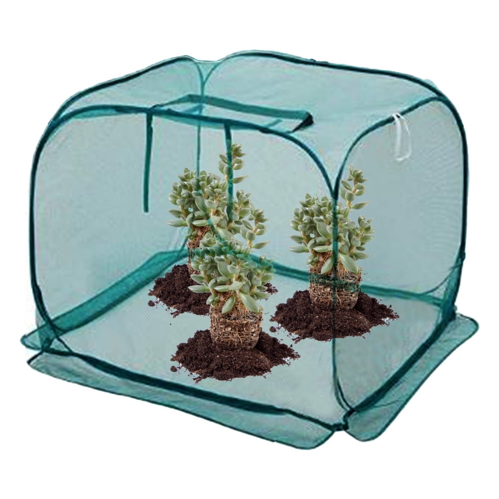Ksruee Garden Plant Covers Large Mesh Plant Protector with Steel Wire ...