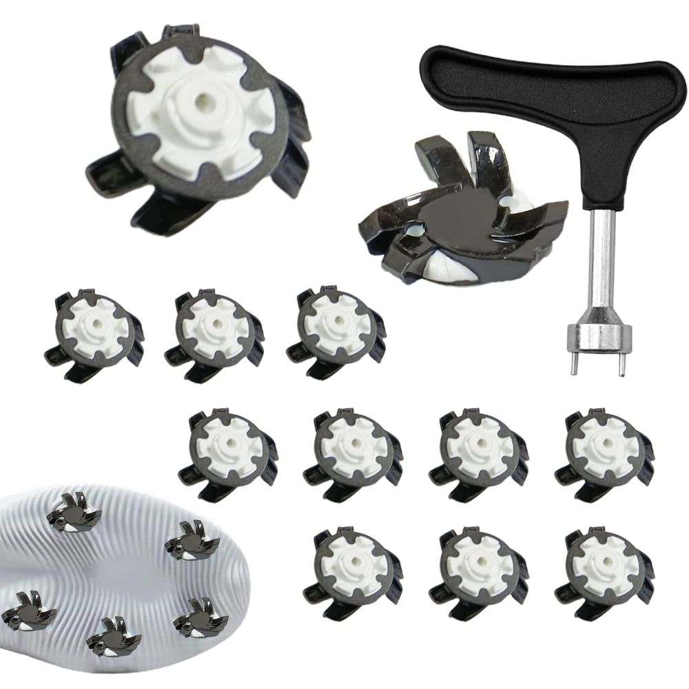 Ksruee Golf Shoe Spikes Replacements 12 Pieces Anti Slip Golf Shoe ...