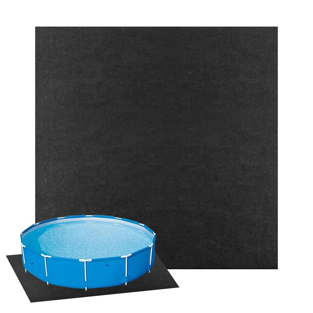 Ksruee Ground Pool Mat 13.12ft Pool Equipment Pad Easy To Store Eco ...
