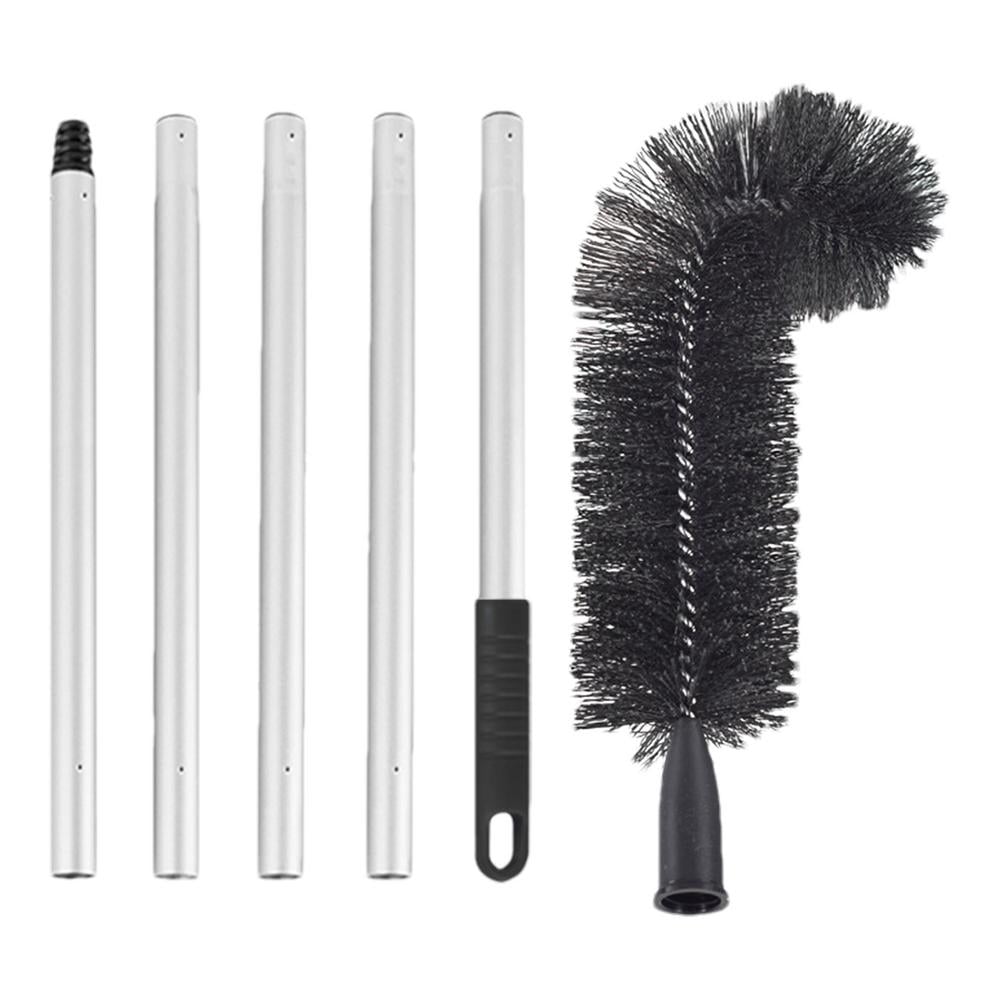 Ksruee Gutter Cleaning Brush Retractable Brush Tool for Gutter Curved ...