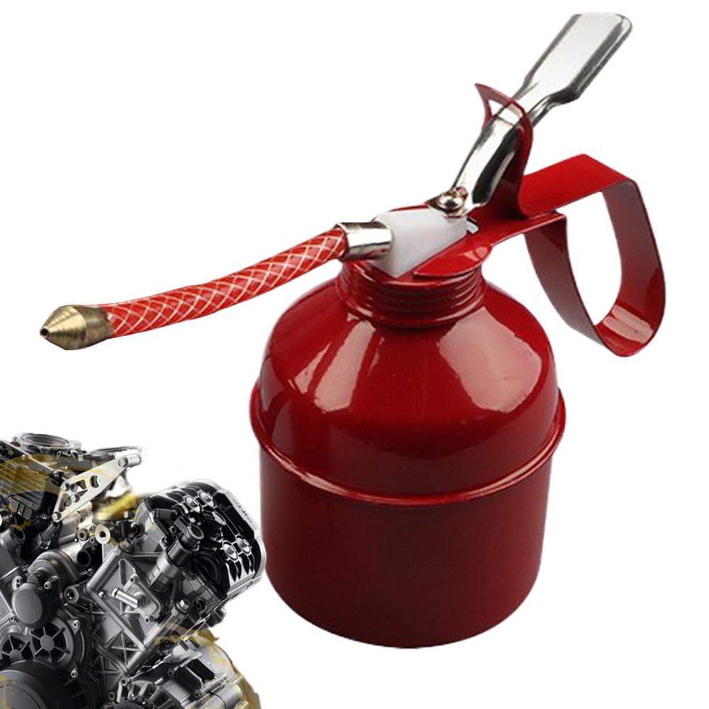 Ksruee Hand Pump Oiler Can Multipurpose Metal Oil Can With Flexible ...