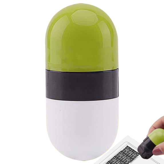 Ksruee Identity Protection & Security Stamps Light Weight Roller Stamp ...