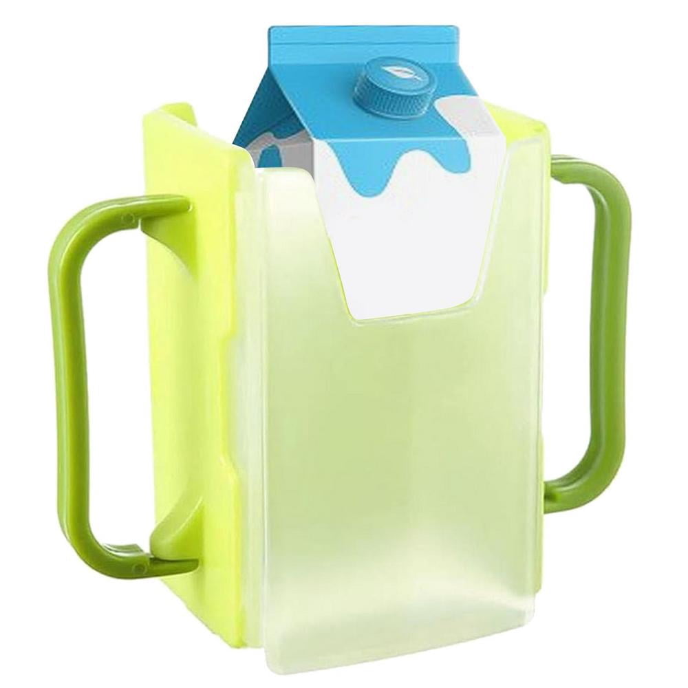 Ksruee Juice Box Holder Drink Pouch Holder for Toddler Squeeze Proof ...