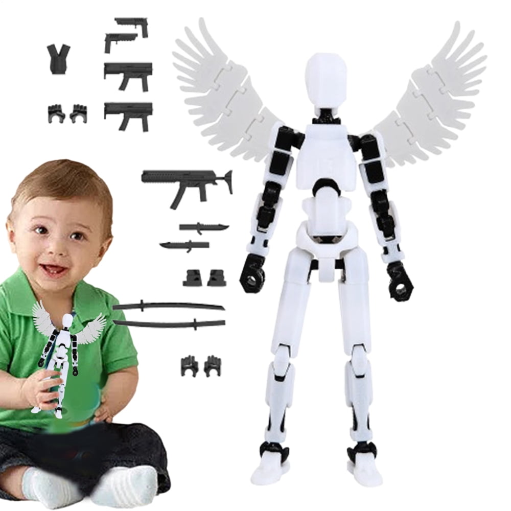 Ksruee Multi Joint Movable Figure 3D Printed Multi-Articular Action ...