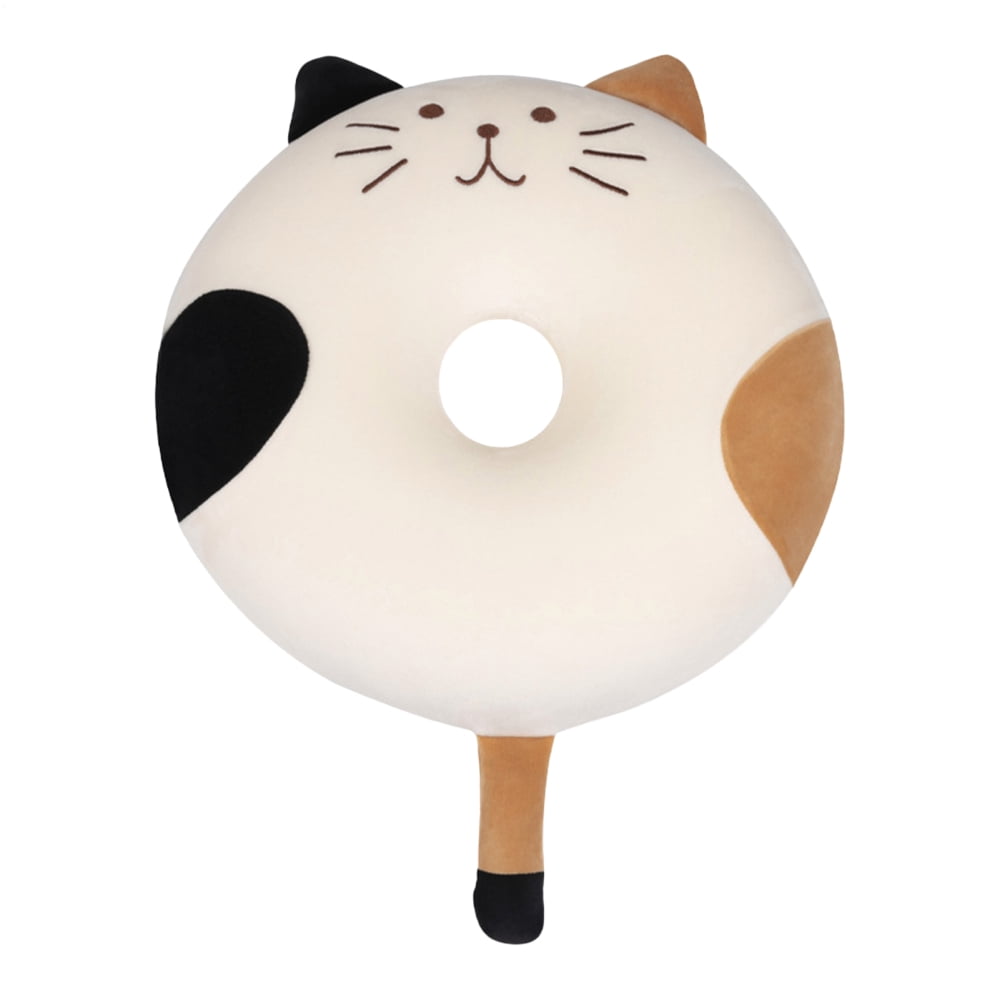 Ksruee Office Chair Cushion Cat Donut Pillow Chair Cushion Soft Seat ...