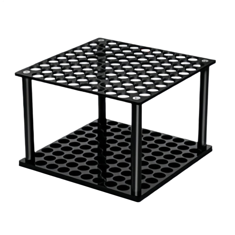 Ksruee Paint Brush Organizer 96-Hole Paint Brush Stand Acrylic Desktop ...