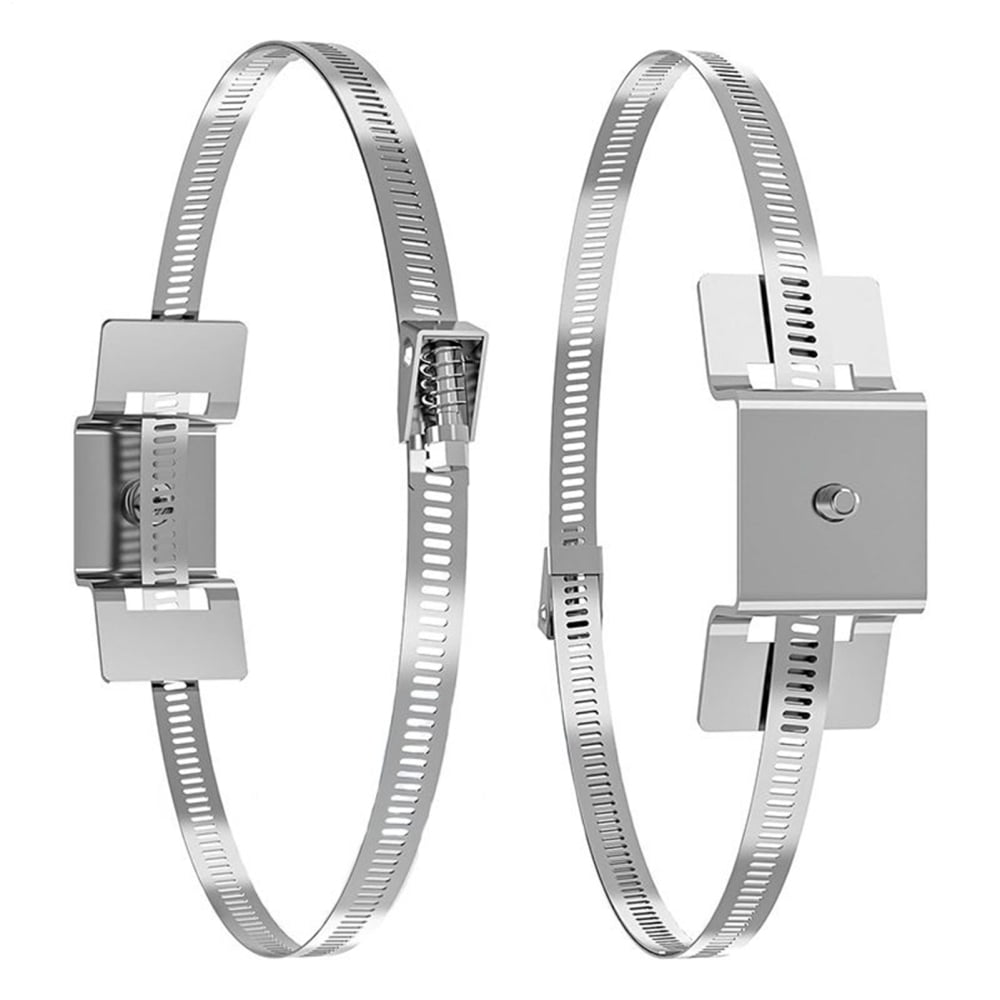 Ksruee Pole Mounting Bracket 2 Pieces Street Sign Mounting Bracket ...