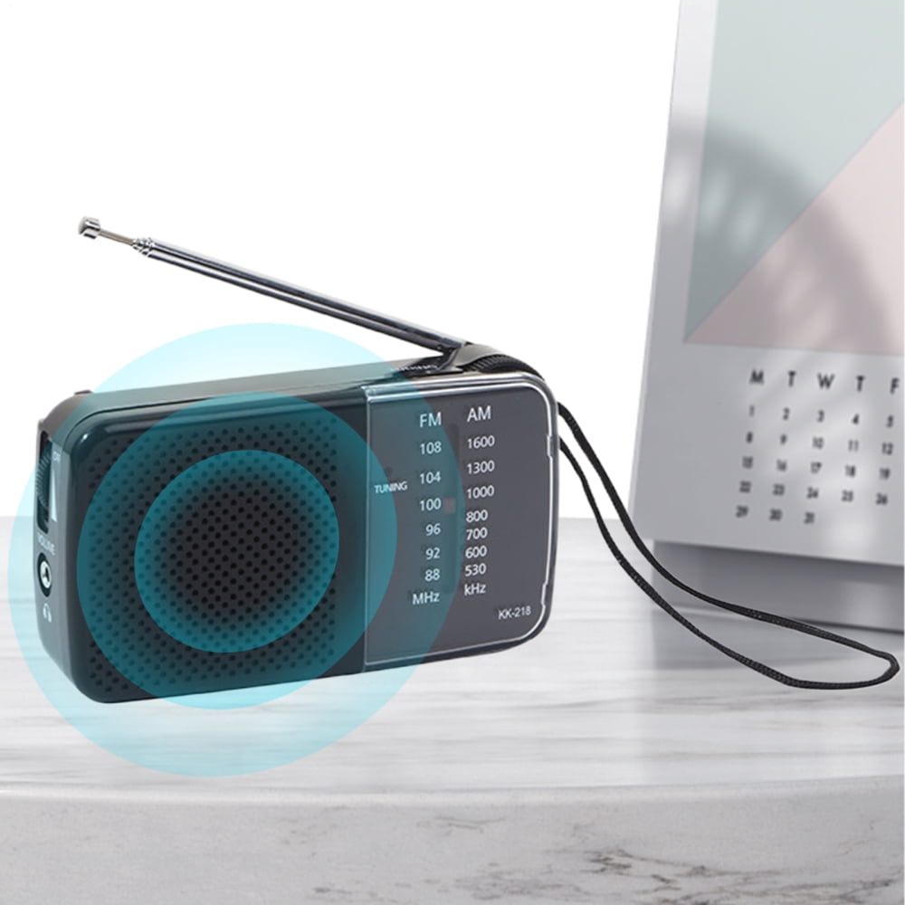 Ksruee Portable Radio Mini Digital Am Fm Radio Speaker Music Player Mp3 ...