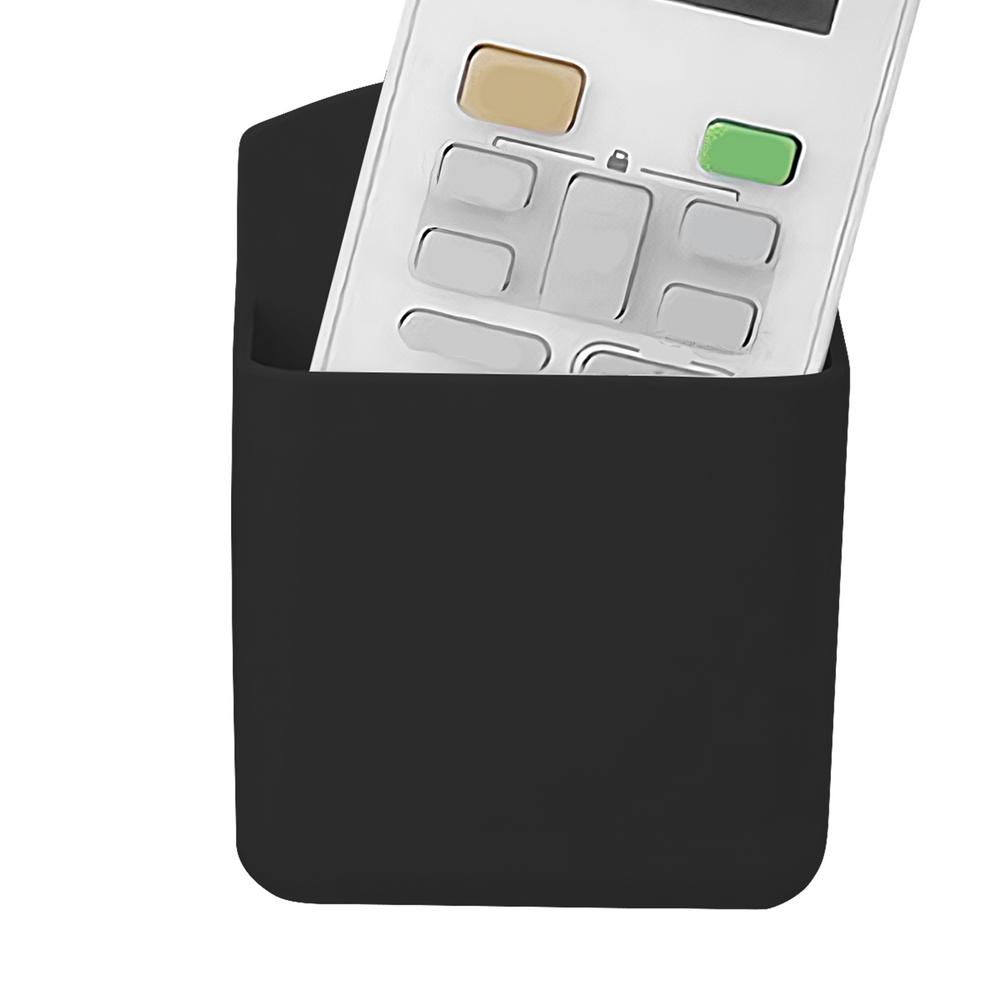 Ksruee Remote Organizer Box Wall Remote Holder Adhesive Mount Home ...