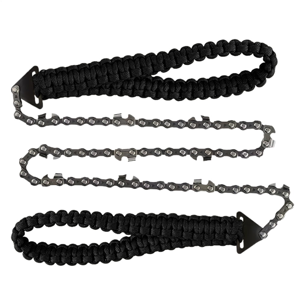 Ksruee Rope Saw Outdoor Portable Chain Saw Folding Multifunctional 11-Tooth Rust-Proof Hand ...