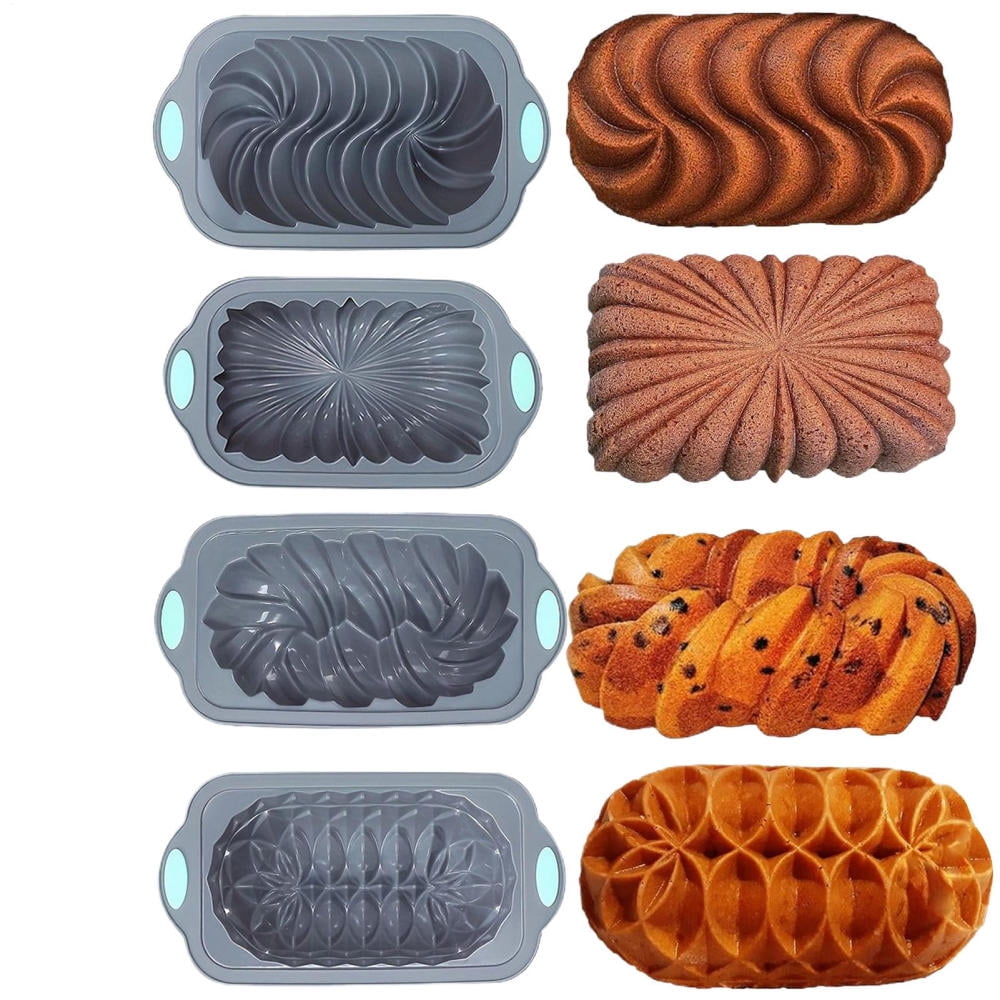 Ksruee Silicone Loaf Pan for Baking Bread Silicone Baking Mold Loaf ...