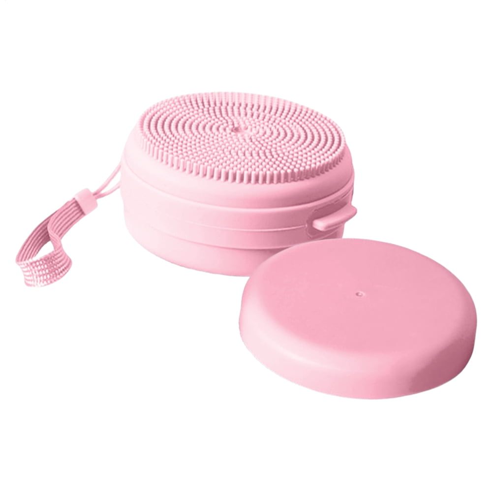 Ksruee Silicone Shower Scrubber Elastic Bristles Body Scrubber Soft ...
