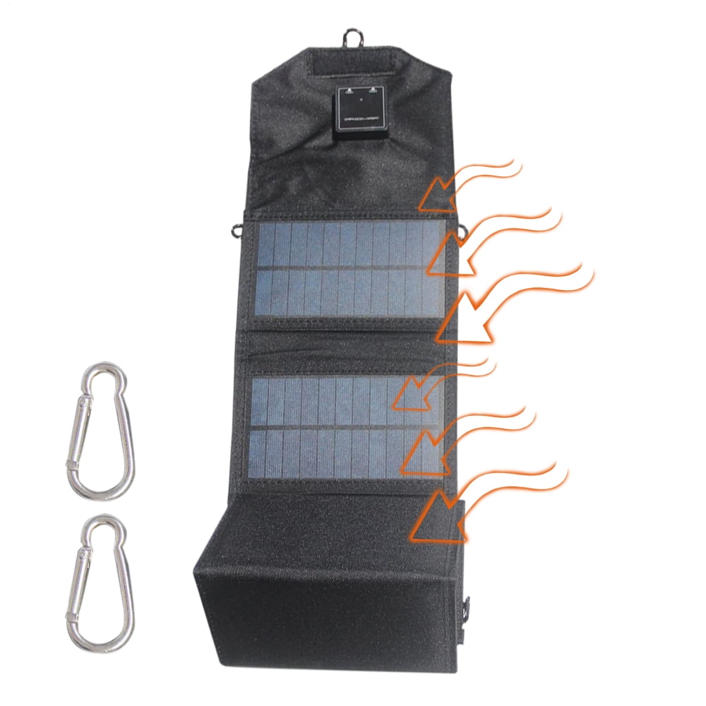 Ksruee Solar Phone Charger 120W Foldable Smartphone Charger Waterproof ...