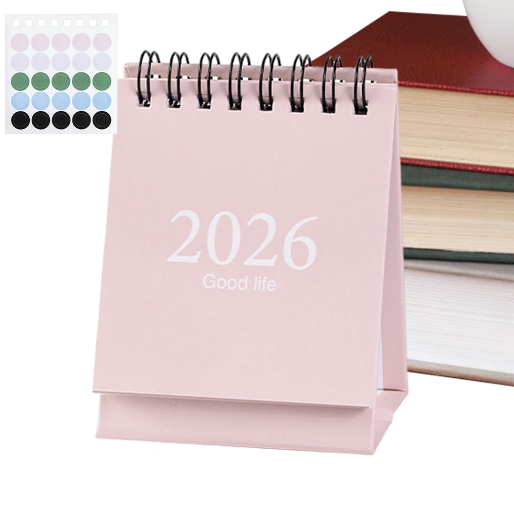 Ksruee Stand Up Calendar Jan. 2026 to Jul. 2027 Planner Monthly Desktop ...