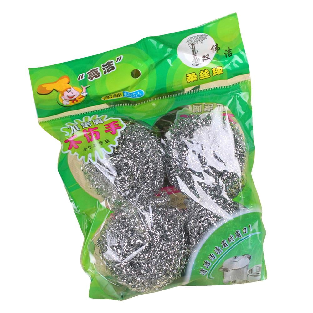 Ksruee Steel Wire Cleaning Ball Multipurpose Steel Wire Ball Solid ...